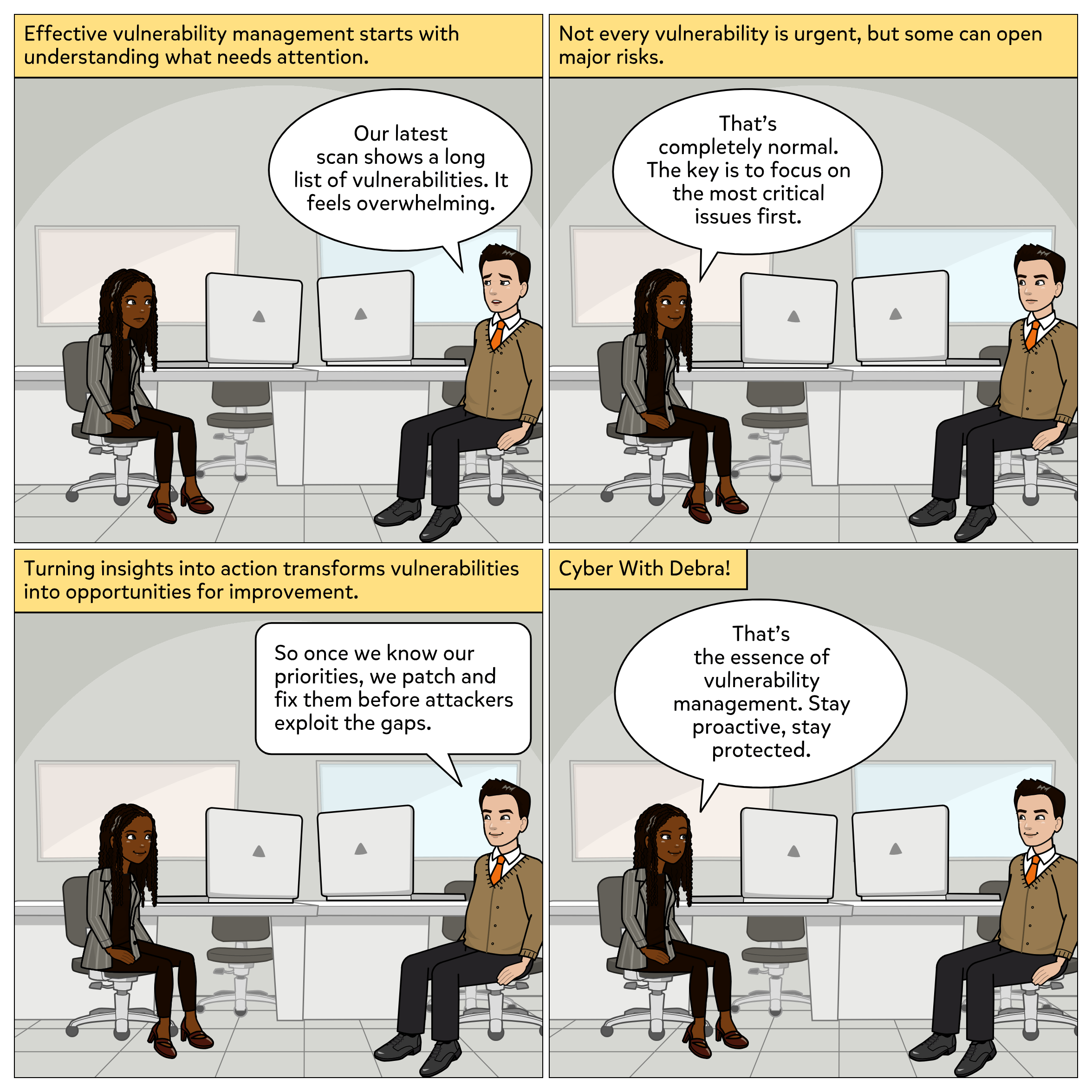 Closing the Gaps: Vulnerability Management Explained – Cyber With Debra!